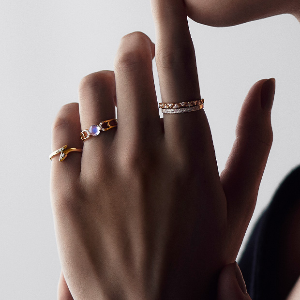 PYTHON KNOT PINKIE RING(2ZR1572)K18 ピンキーリング｜スタージュエリー公式オンラインストア