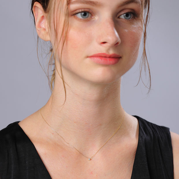 ネックレスMOON SETTING DIAMOND NECKLACE 0.04ct(2ZN1605)｜スタージュエリー公式オンラインストア