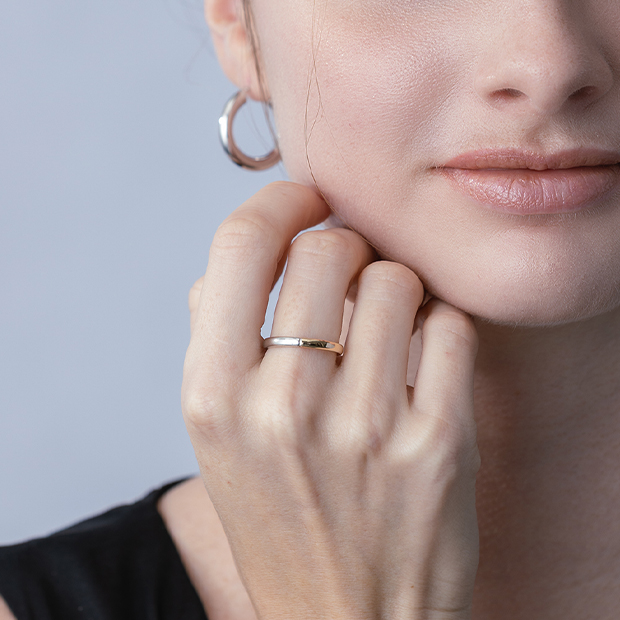 BICOLOR RING(2SR1520)SV925/K10 リング｜スタージュエリー公式オンラインストア