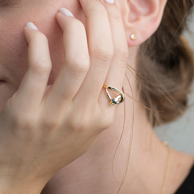 PYTHON KNOT RING(2JR0496)K10 リング｜スタージュエリー公式オンラインストア