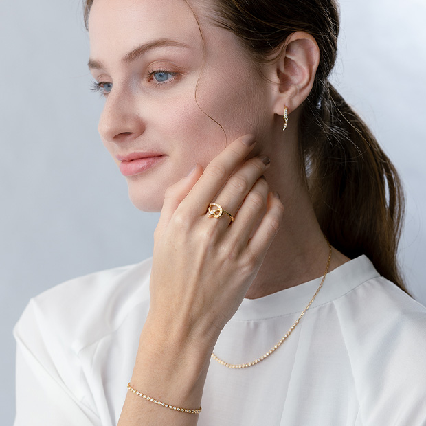 DIAMOND PYTHON RING(1ZR1243)K18 リング｜スタージュエリー公式オンラインストア